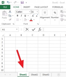 Excel Worksheet - Excel Tutorial for Excel 2013